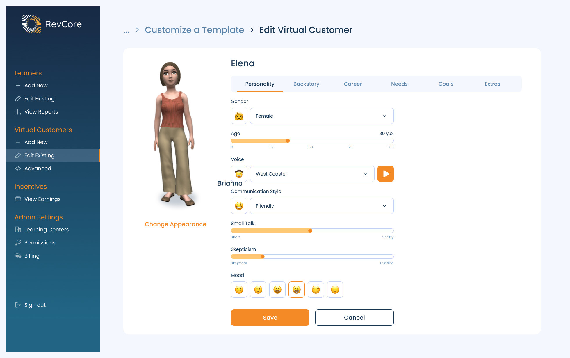 Revcore Automotive Demo